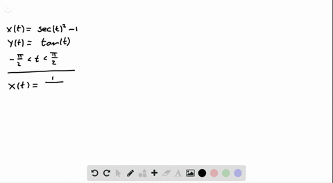 ⏩SOLVED:Exercises 1-18 give parametric equations and parameter… | Numerade