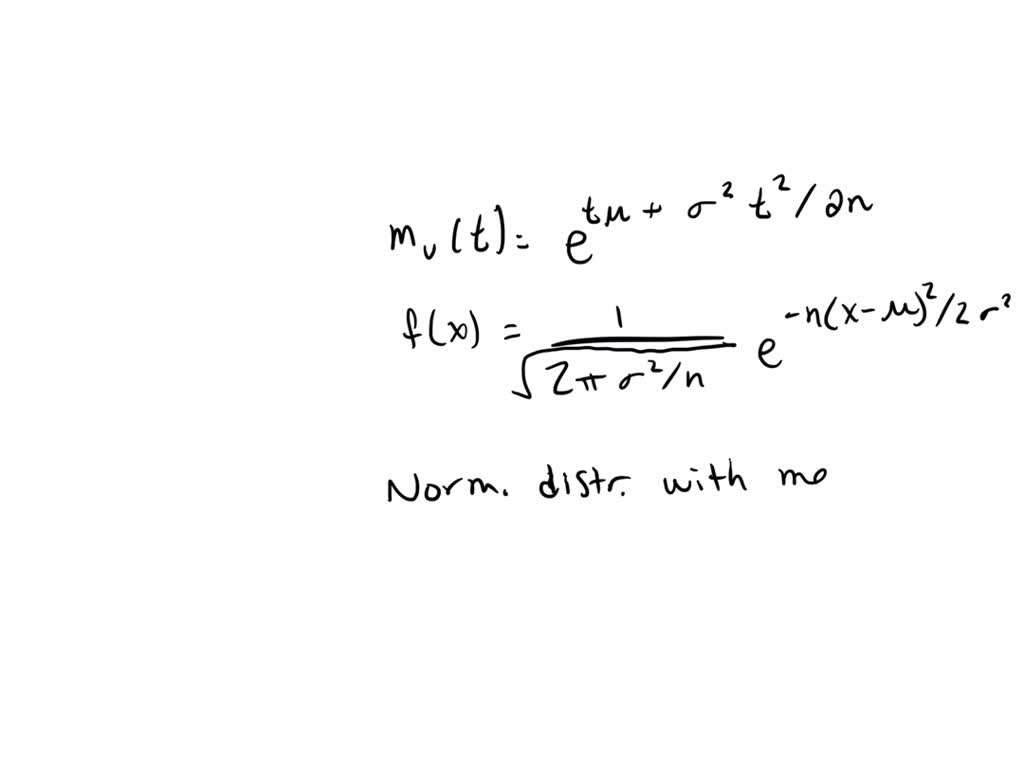 SOLVED:For each of the following, calculate μx, σx^2, and σx by using ...