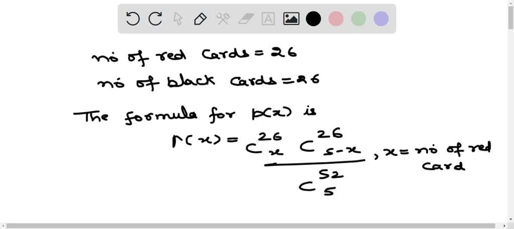 SOLVED:You draw 5 cards from a standard deck of 52 cards without ...