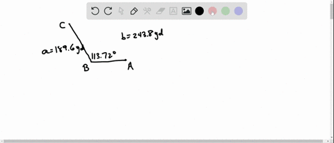 ⏩SOLVED:Find the unknown angles in triangle ABC for each triangle… | Numerade