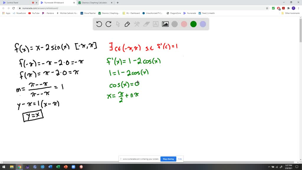 SOLVED:Use a graphing utility to (a) graph the function f on the given interval, (b) find and ...