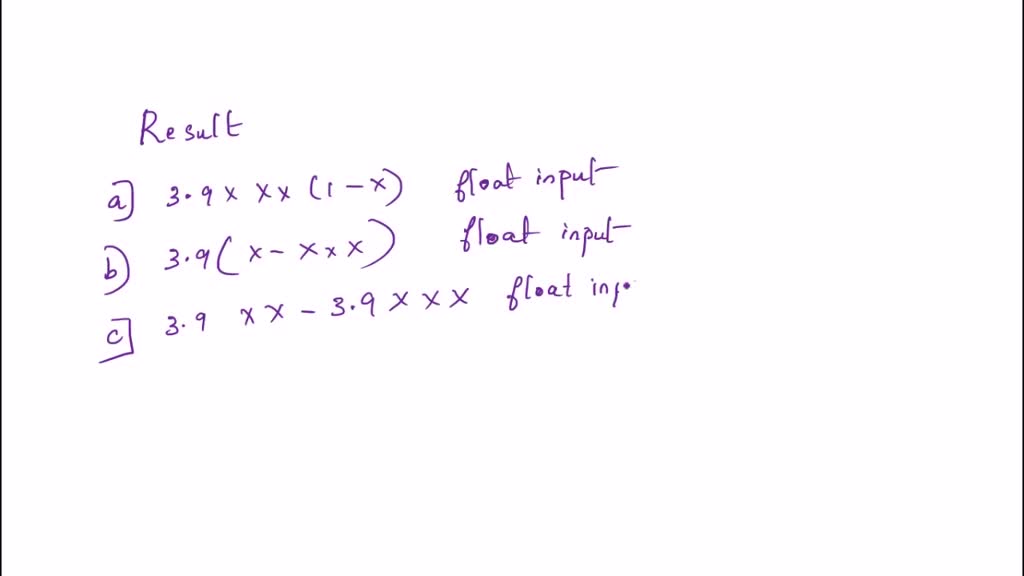 SOLVED:Modify the chaos program using 2.0 in place of 3.9 as the ...