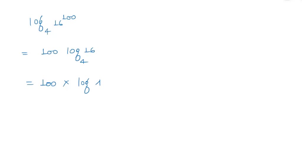 Utilice las leyes de los logaritmos para evaluar la expresión. log4 16 ...