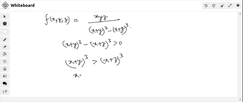 Solved State The Largest Possible Domain Of Definition Of The Given Function F F X Y Z Sin