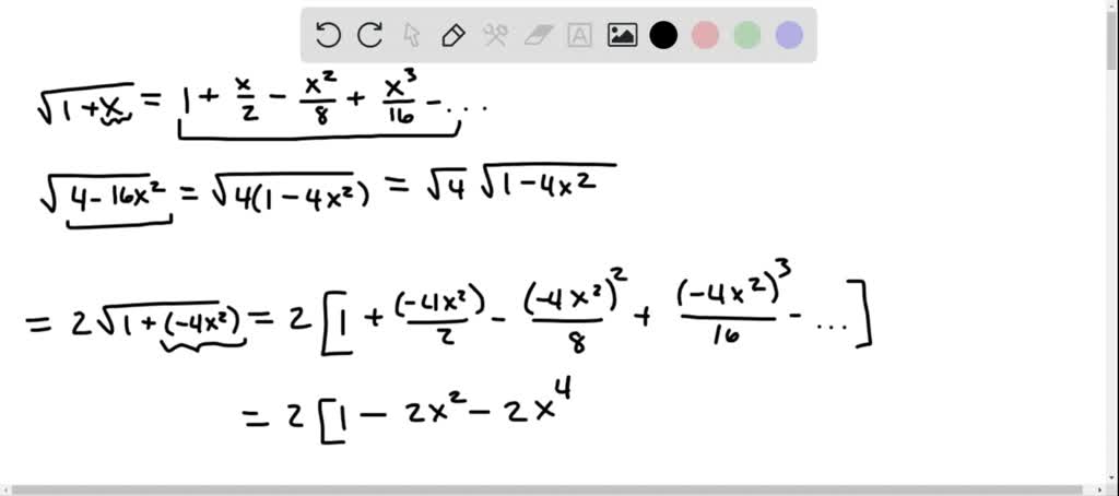 SOLVED:Assume that the Maclaurin series converges to the function. Show ...