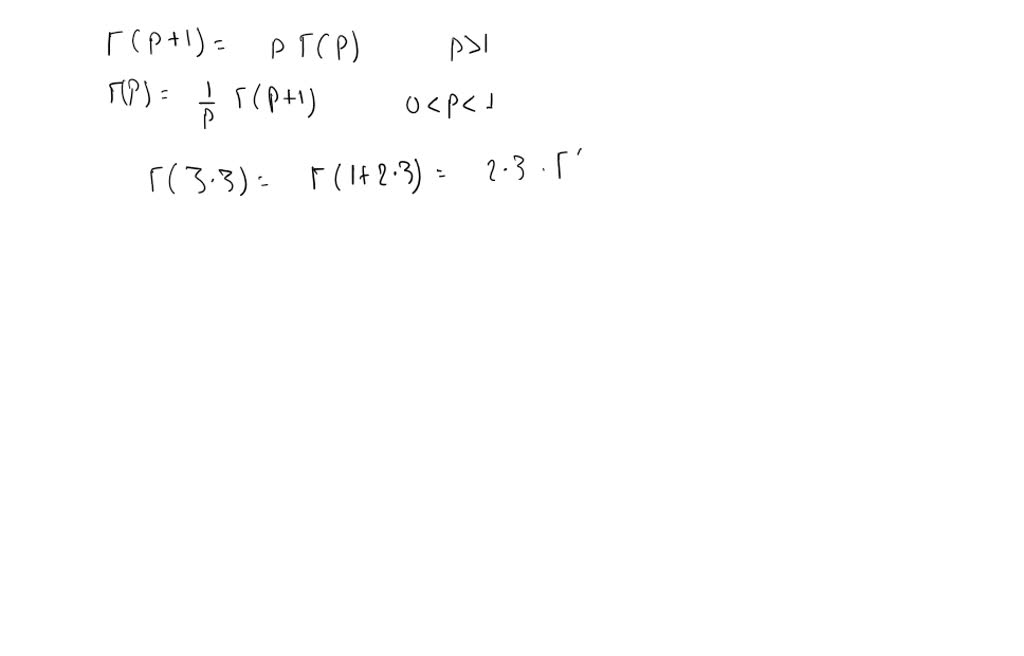 Using the recurrence relation for the gamma function and Table 3.2.1, calculate and/or estimate ...