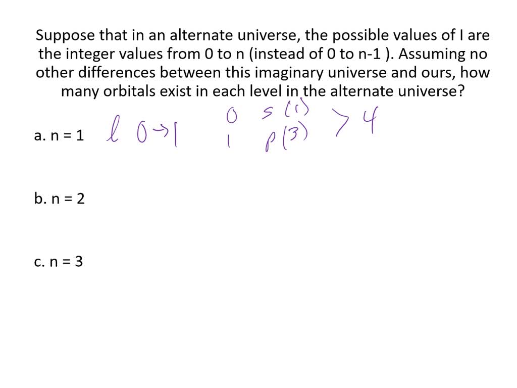 Suppose that in an alternate universe, the possible values of 1 are the integer values from 0 to ...