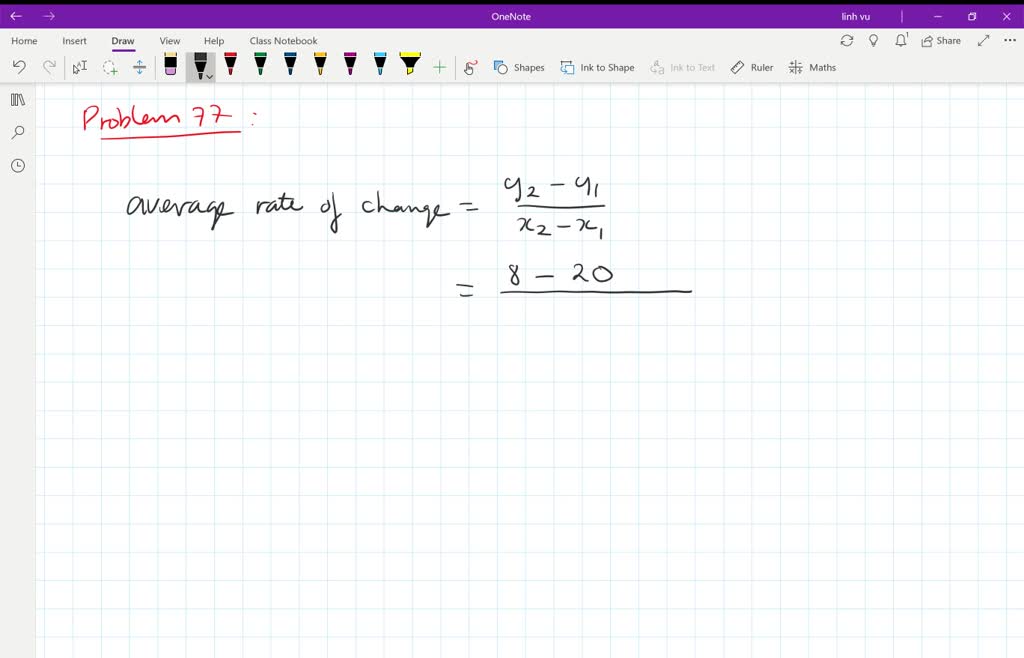 SOLVED:The following problems involve average rate of change ... SOLVED:The following problems involve average rate of change ...