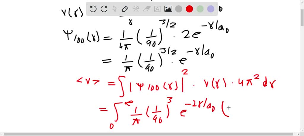 ⏩solved Calculate The Expectation Values Of The Potential Energy P