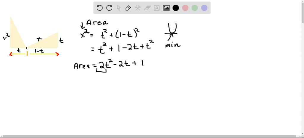 SOLVED:The following figure shows a square inscribed within a unit ...