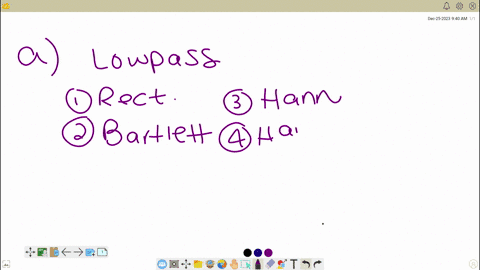 ⏩SOLVED:Use the window design method to design a type II bandpass… | Numerade