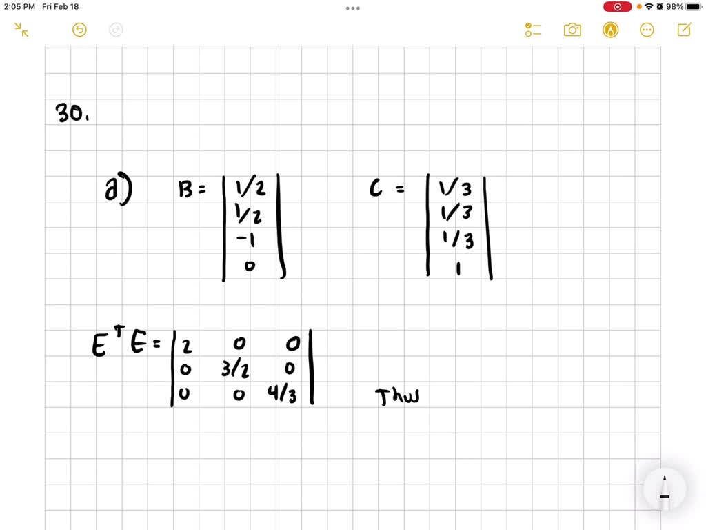 Prove That The Björck Modified Gram Schmidt Algorithm Results In A Set Of Mutually Orthogonal