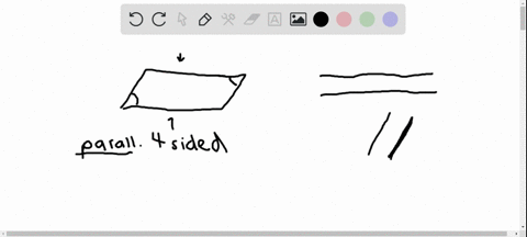 SOLVED:When Adeel was working on an art project, he drew a four-sided ...