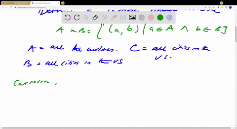 ⏩SOLVED:What is the Cartesian product A ×B ×C, where A is the set of ...
