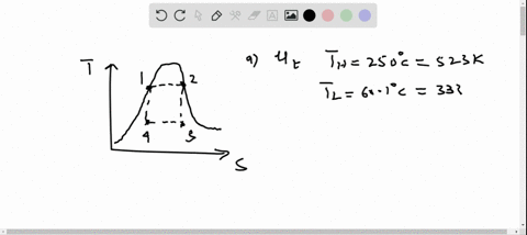 ⏩SOLVED:A steady-flow Carnot cycle uses water as the working fluid ...