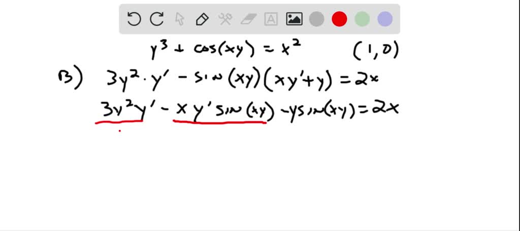 SOLVED:Use a CAS to perform the following steps a. Plot the equation with the implicit plotter ...