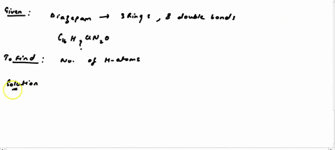 SOLVED:Calculate the degree of unsaturation in each of the following ...