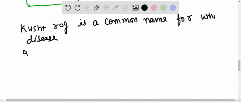 SOLVED:'Kusht rog' is a common name for which disease? (a) Dermatitis ...