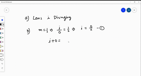 SOLVED:50. Real Inverted In Fig 35-49, a real inverted image I of an ...
