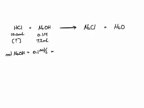 SOLVED:8 Acidity of Gastric HCl A technician in a hospital laboratory obtained a 10.0 mL sample ...