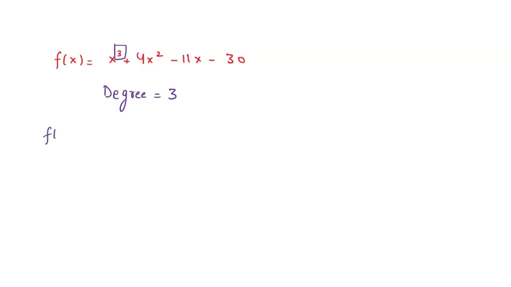 Determine the maximum possible number of turning points of the graph of ...