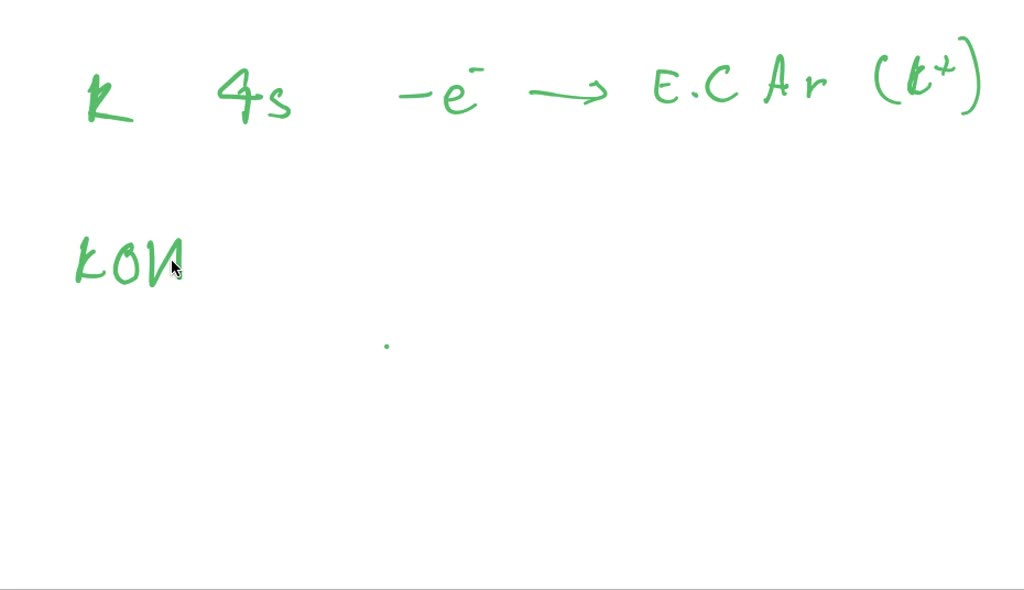 ⏩SOLVED:Why is potassium metal so much more reactive than potassium ...