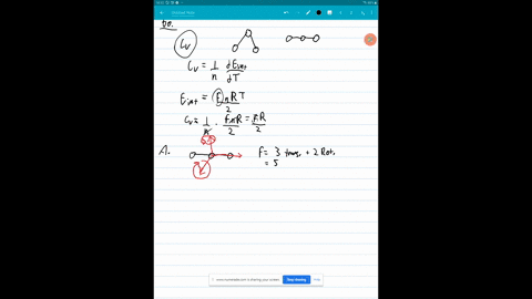SOLVED: Una molécula triatómica puede tener una configuración lineal ...