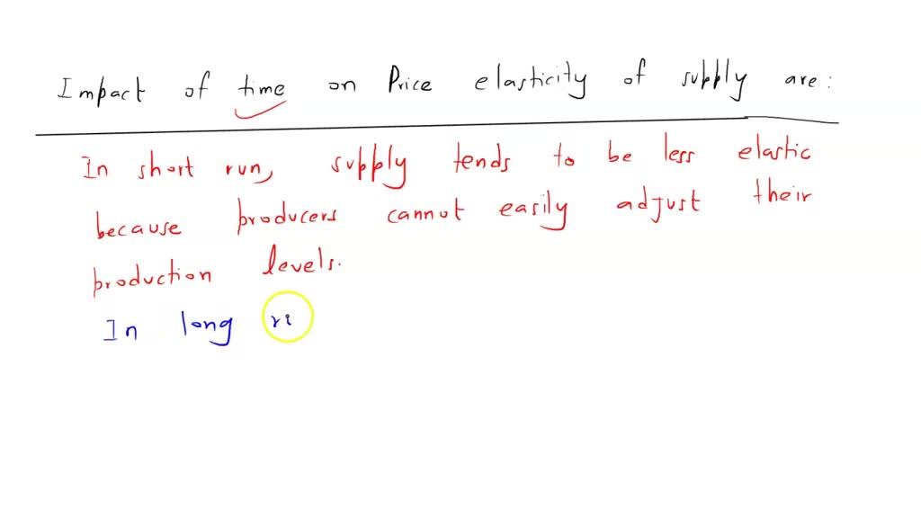 SOLVED: What is 'market period'? What is the elasticity of the supply ...