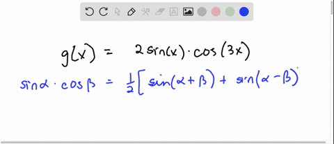 SOLVED:In Problems 33-38, (a) use the Product-to-Sum Formulas to express each product as a sum ...