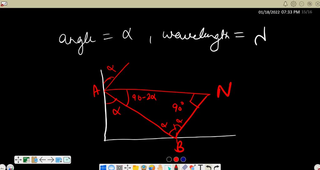 SOLVED:Radio waves of wavelength λat an angle θto vertical are received ...