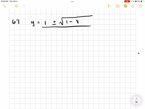 ⏩SOLVED:Solve using the quadratic formula. -y 2-y-2=0 | Numerade