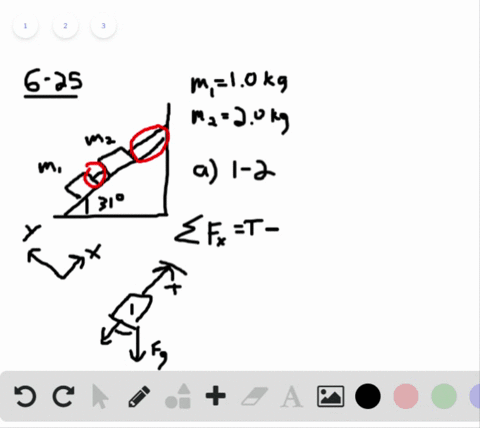 SOLVED: In FIGURE 6-42 we see two blocks connected by a string and tied to prepares to shoot an ...