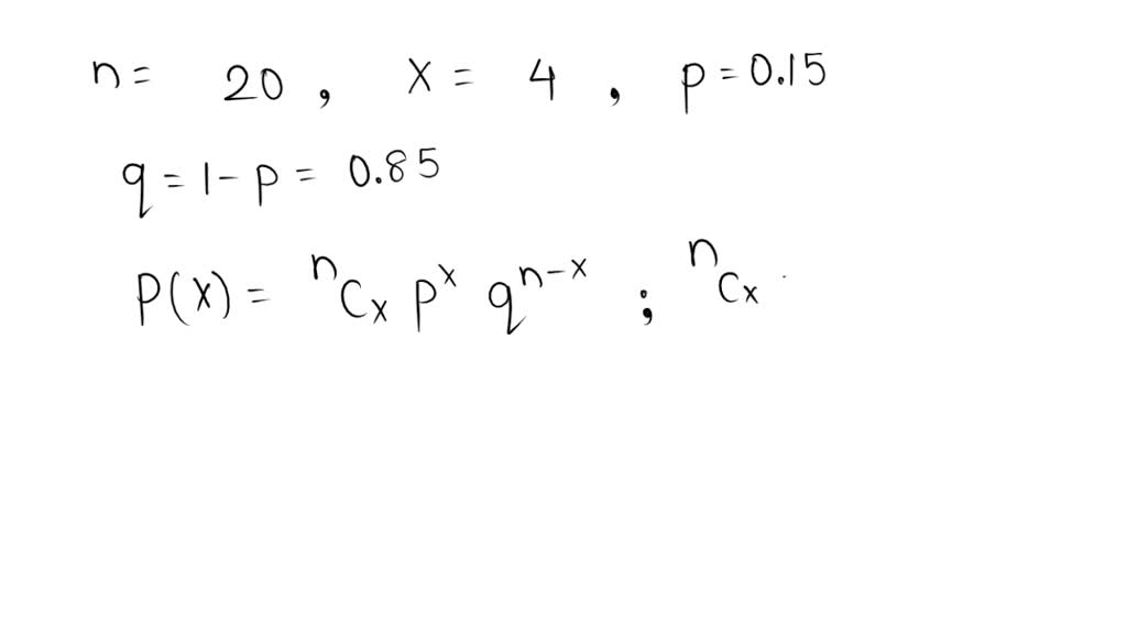 SOLVED:Using the Binomial Probability Formula. Assume that a procedure ...