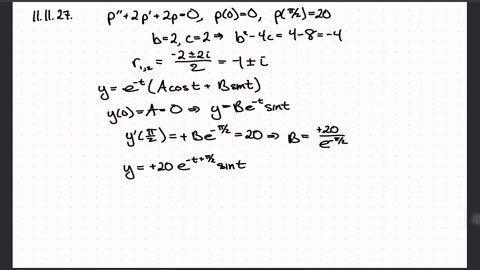 SOLVED:Verify the calculation for the boundary value problem in Example 2.