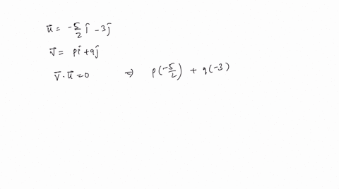 SOLVED:Find two vectors in opposite directions that are orthogonal to ...