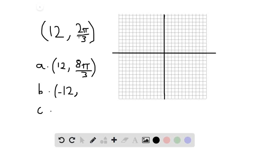 SOLVED In Exercises 21 26 Use A Polar Coordinate System Like The One 