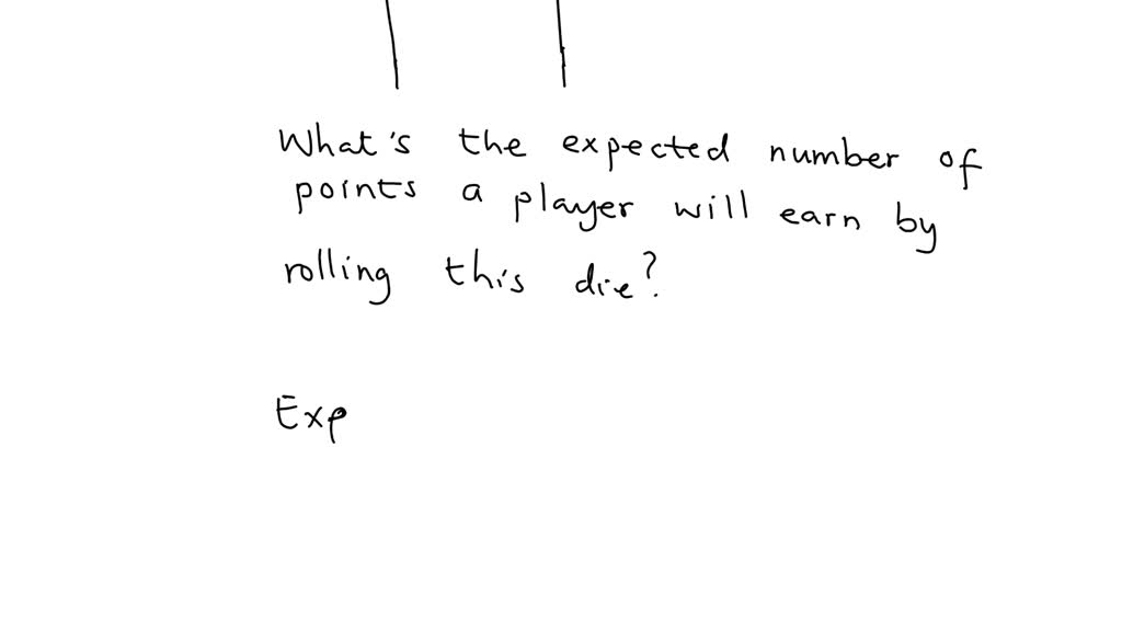 ⏩SOLVED:A game involves earning points by rolling a special 6-sided… | Numerade