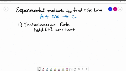 SOLVED:The rate law for a reaction can be determined only from ...