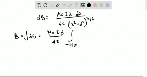 SOLVED: a. Derive an expression for the magnetic field strength at ...
