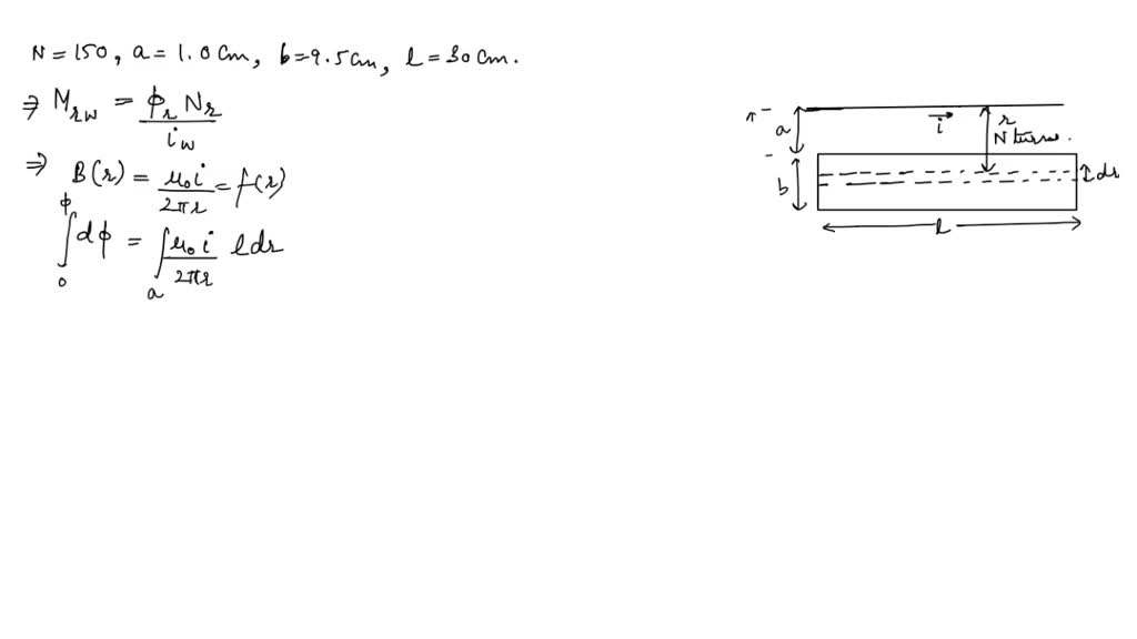 SOLVED:A rectangular loop of N closely packed turns is positioned near a long straight wire as ...