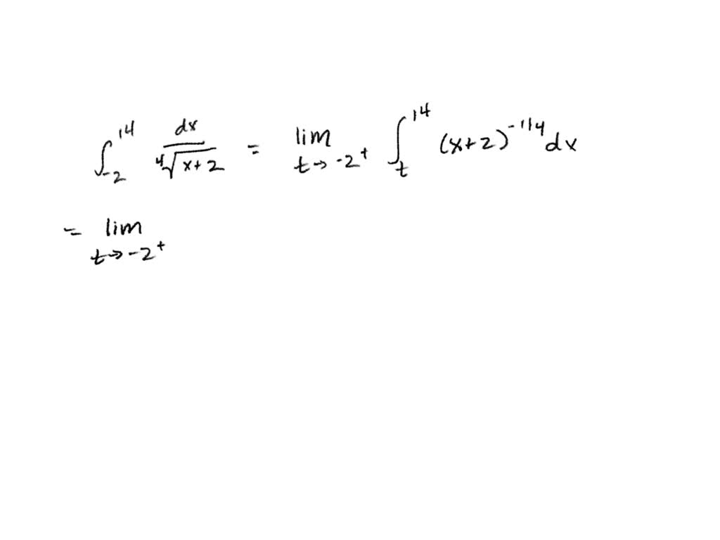SOLVED:Determine whether the integral is convergent or divergent ...