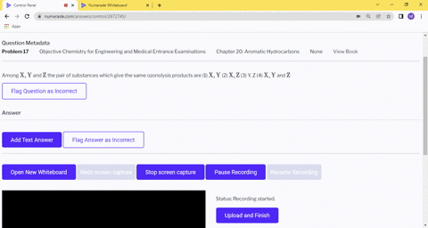 SOLVED:Samples of compound X, Y, and Z are analyzed, with results shown ...
