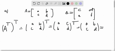 ⏩SOLVED:Verify that the matrices and scalars in Exercise 1 satisfy… | Numerade